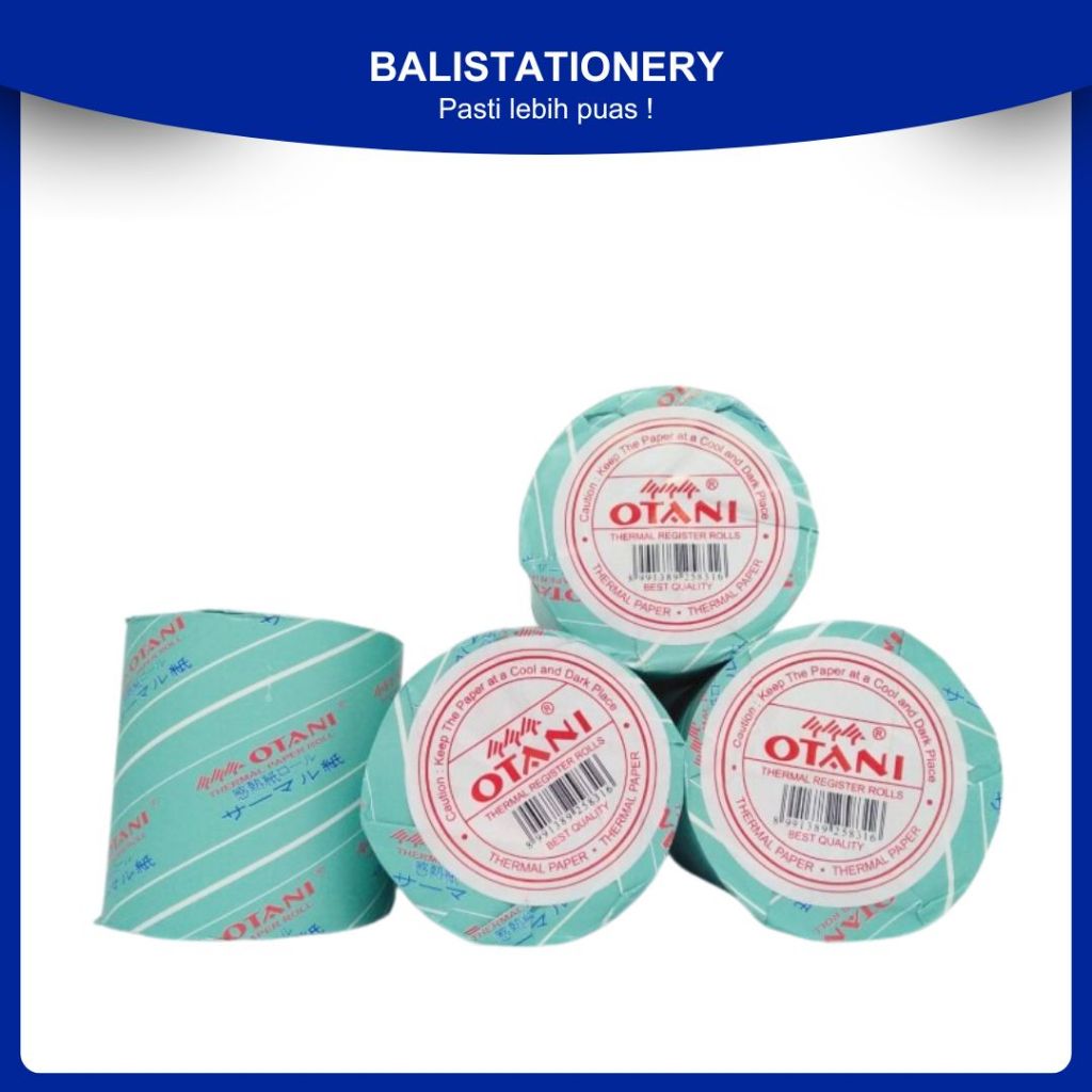 Cashier's Receipt Paper / Thermal Paper 80 x 50 Otani / Roll Otani ...