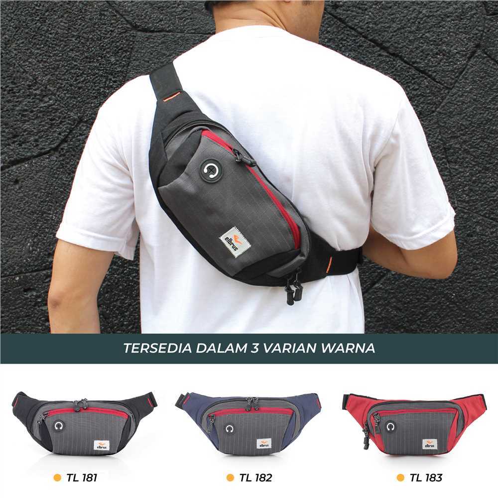 100% Original Men's Waistbag Bag Wesitbag Men's Bag Distro Unisex Sling ...