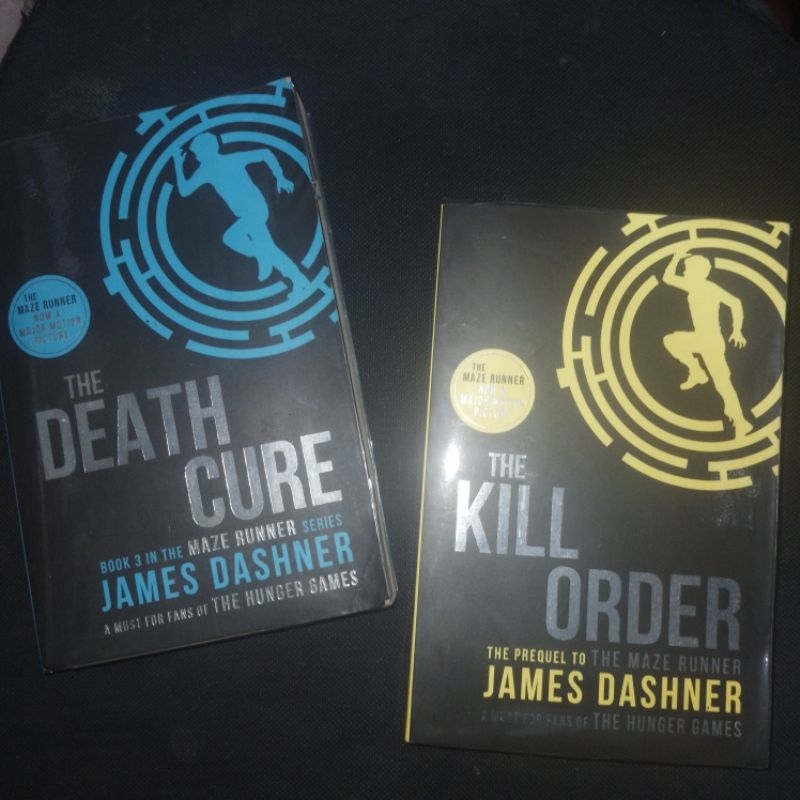 Preloved Maze Runner 3 & 4 | The Death Cure & Kill Order (Eng) | Shopee ...