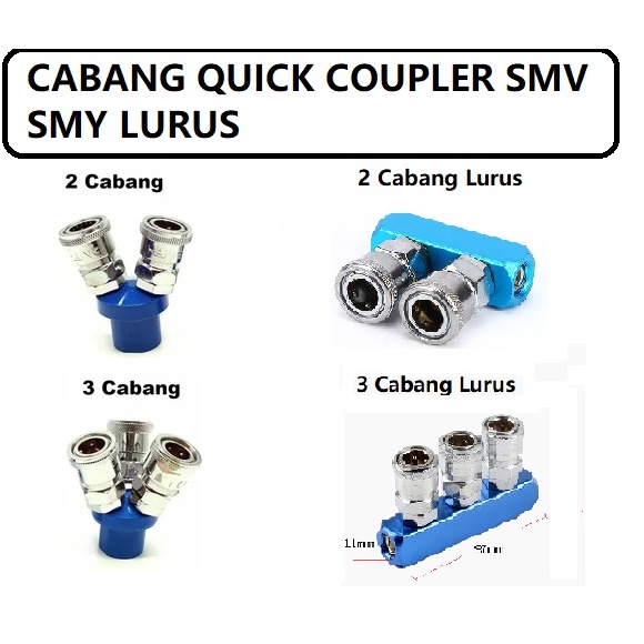 Jkh Quick Coupling Branch Coupler Coupler 2 Way 3 Way Compressor Air ...