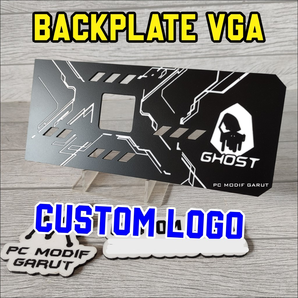 Backplate vga cover custom design custom logo | Shopee Malaysia