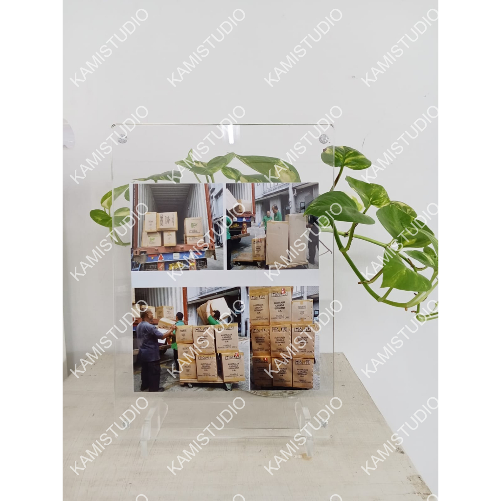 Photocard Frame Transparent Magnetic Acrylic Frame 2R 3R 4R 5R 6R ...