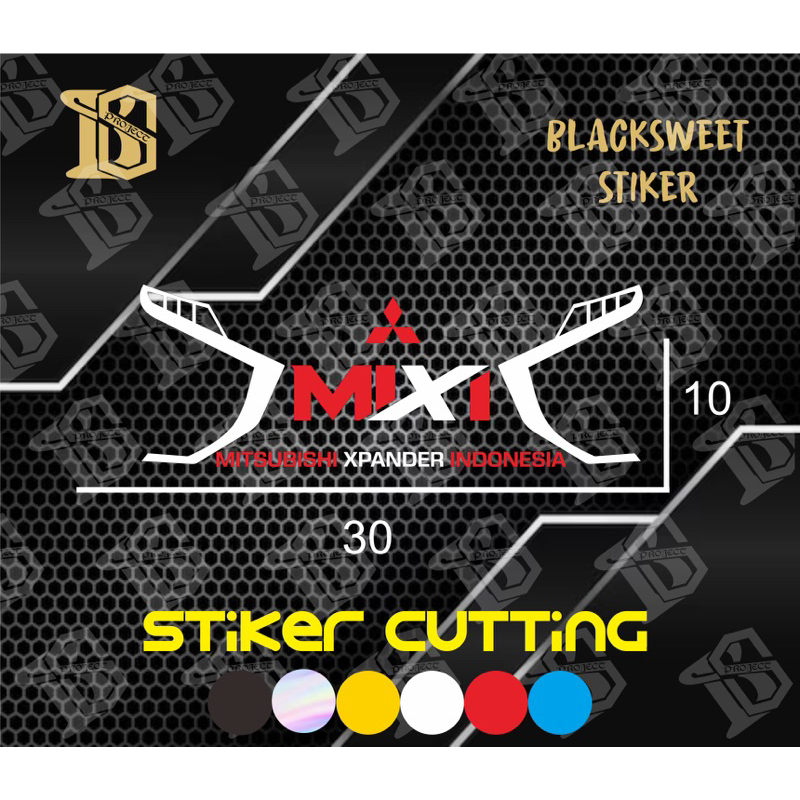 Mitsubishi xpander indonesia cutting Sticker | Car Sticker | Expander ...