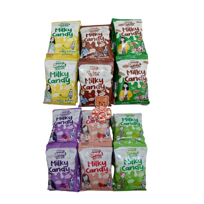 Let's OPPA MILK CANDY Liquids 10 (Taste Randomly) | Shopee Malaysia