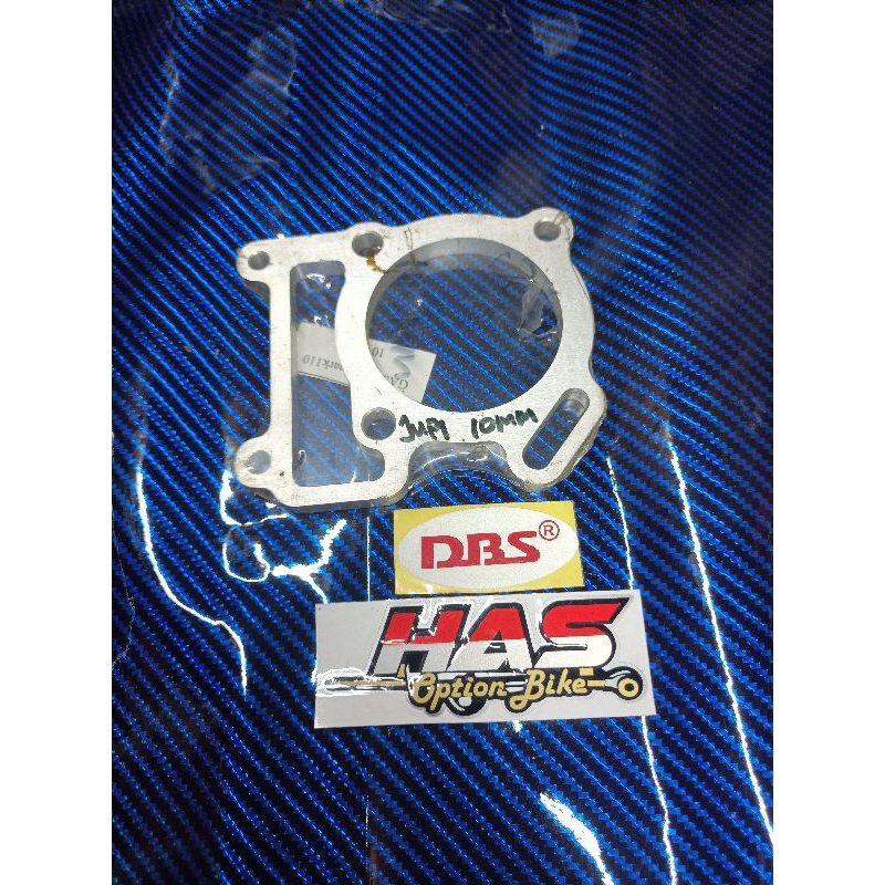 Packing Block Aluminum bore up stroke Thickness 10mm, yamaha jupiter ...