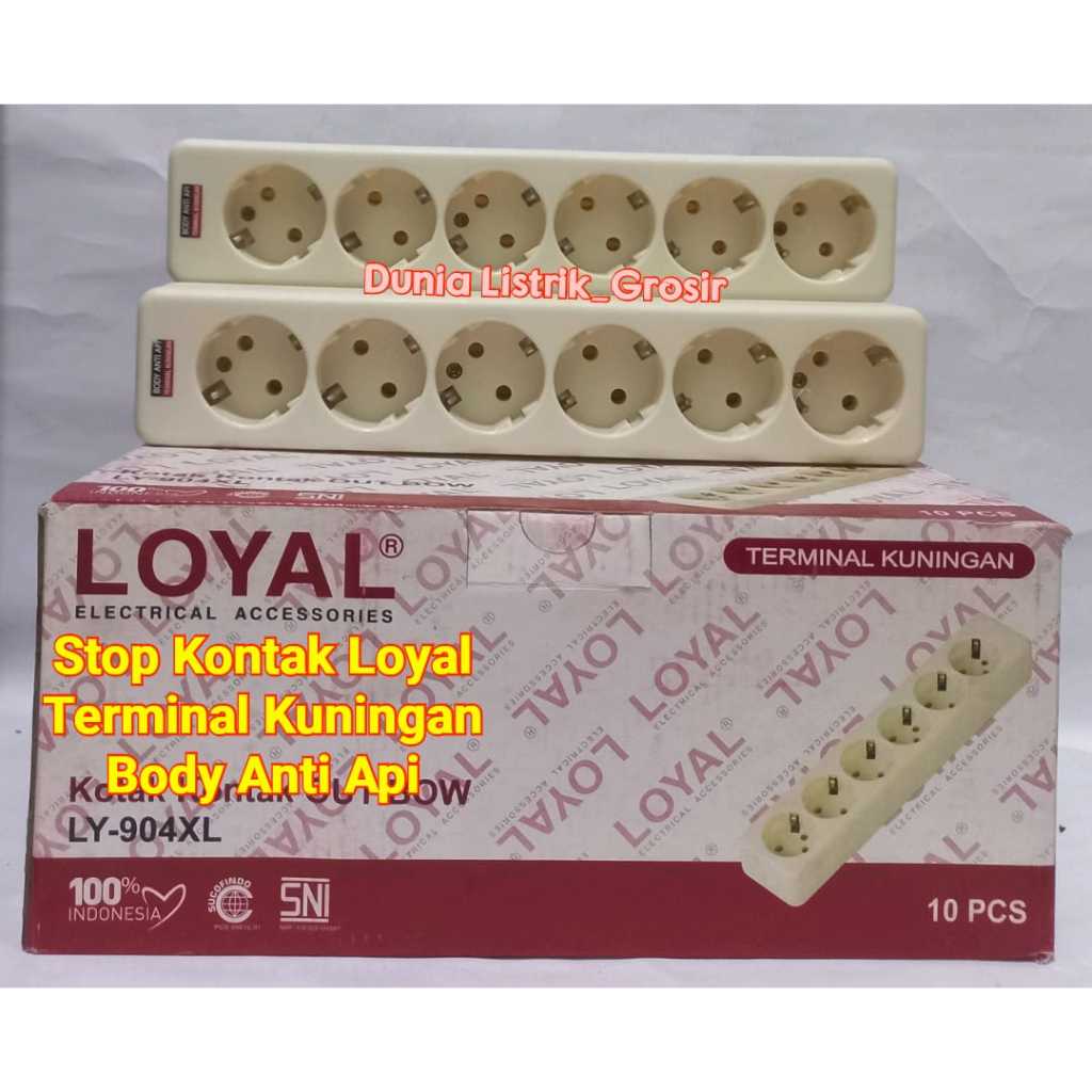 Wholesale!!! LOYAL Grounded Socket LY-904XL Hole 6 Outbow SNI Brass ...