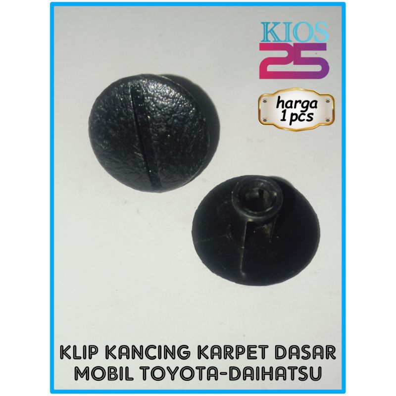 Toyota Basic Carpet Button Clip - DAIHATSU | Shopee Malaysia