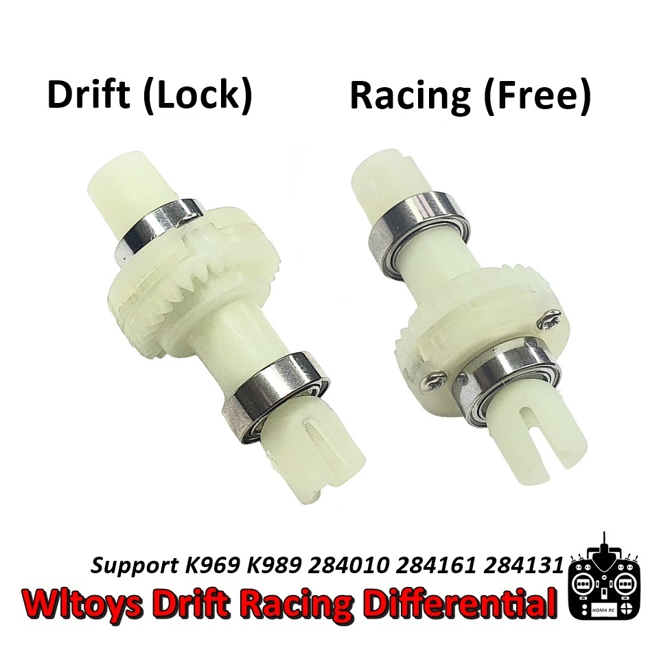 Wltoys Differential K969 K989 284010 284131 284161 Drift Racing RC Car ...