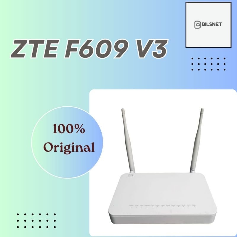 Zte F609 V3 GPON ONT | Shopee Malaysia