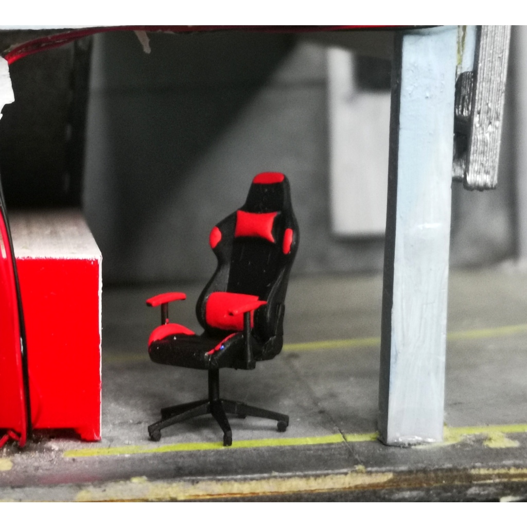 3d Change 1 64 Seats Type 10 Gaming Chair Diorama Miniature Office ...