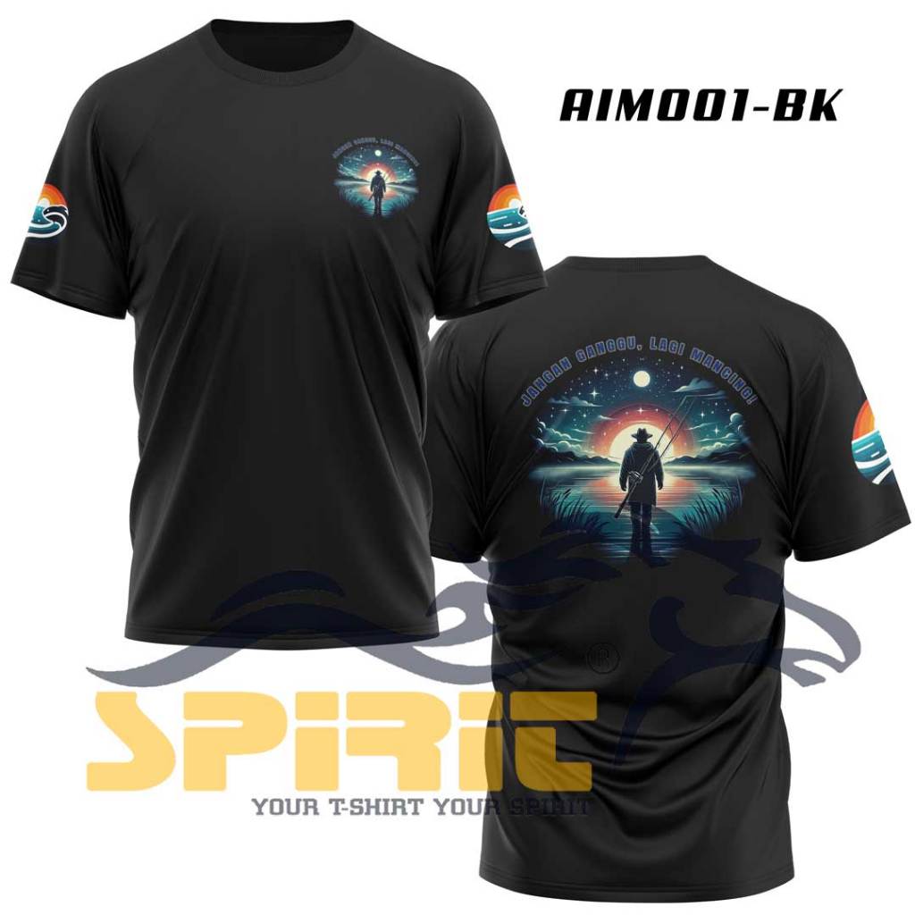 KATUN Fishing Clothes Don't Disturb Again Fishing Short Sleeve Cotton ...