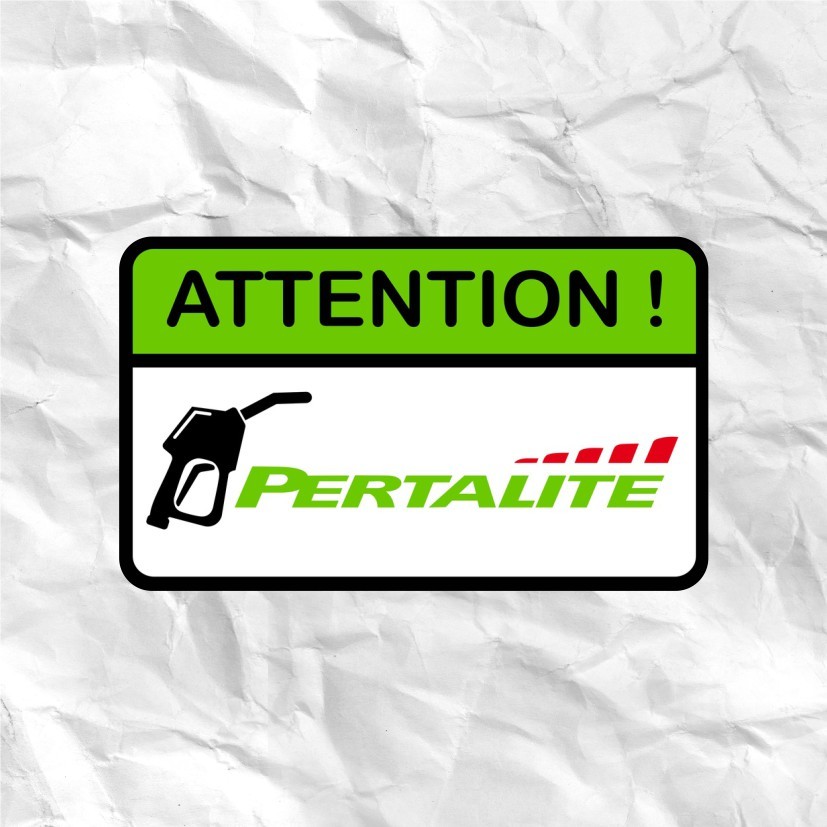 Sticker Attention Sticker Warning PERTAMAX PERTLITE PERTAMINA DEX ...