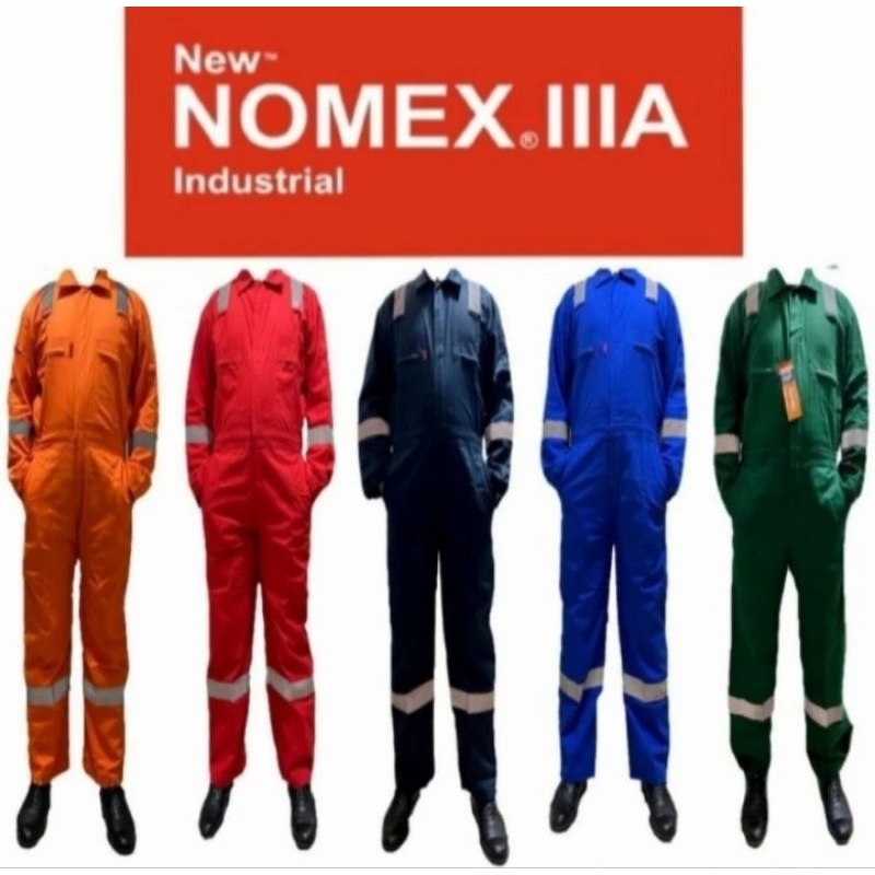 Coveroll Nomex IIIA Wearpack Anti Fire Clothes | Shopee Malaysia