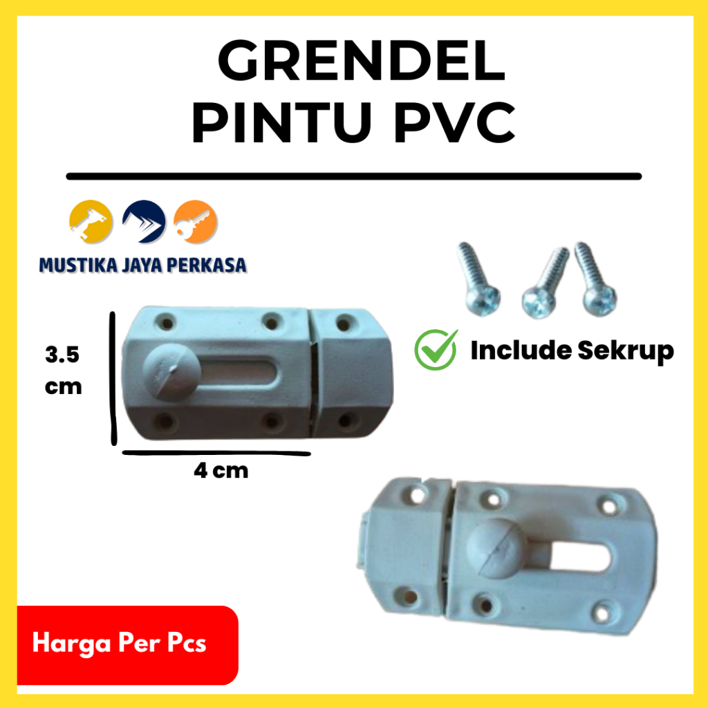 PVC Bathroom Door Latch / Door Slot Latch / Bathroom Door Lock | Shopee ...