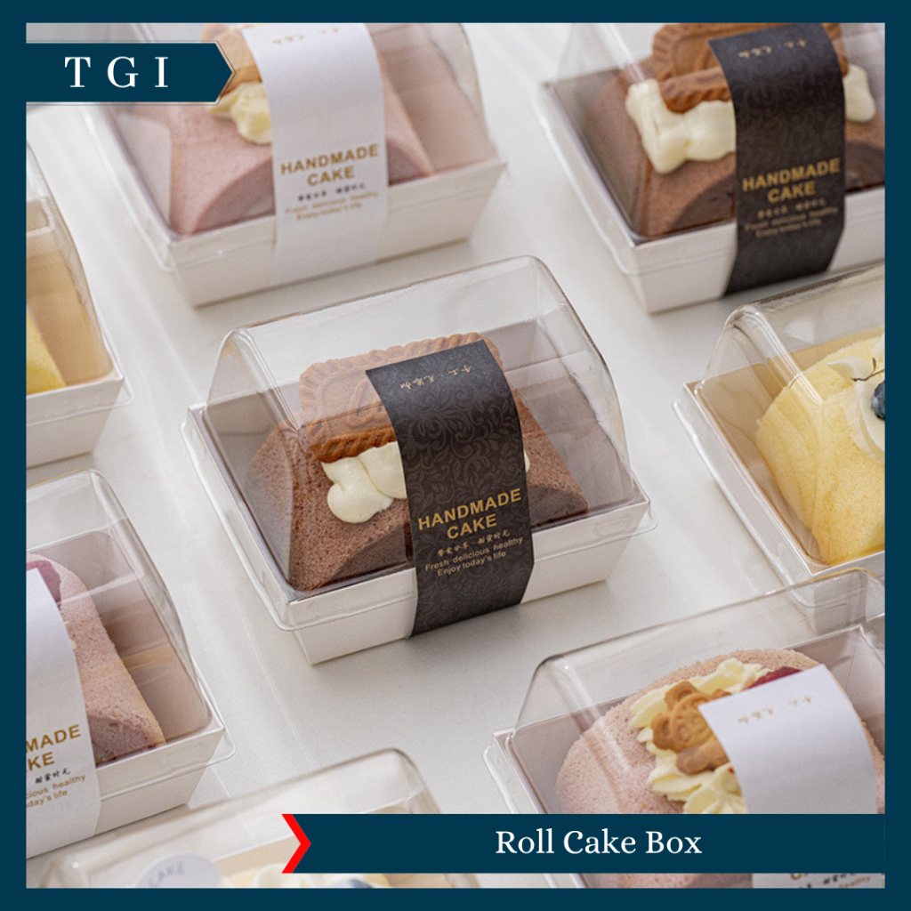 PUTIH Tgi - Plain White ROLL CAKE BOX SIMPLE ROLL CAKE BOX Mica ...
