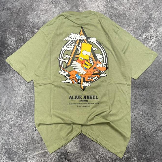 Sage Dog Simpsons Distro Shirt/Men's Sage Distro Tshirt/Ori Surfing ...