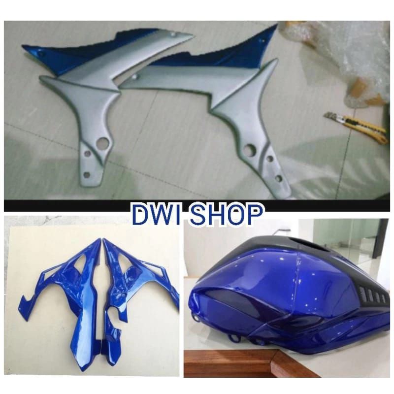 Undercowl tank Cover package and Deltabox Yamaha R25 V1 frame Cover ...