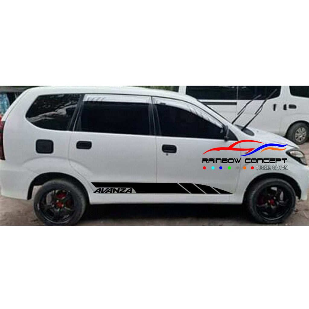 Side BODY STICKER Car STICKER AVANZA OLD LIST CUTTING Car STICKER ...