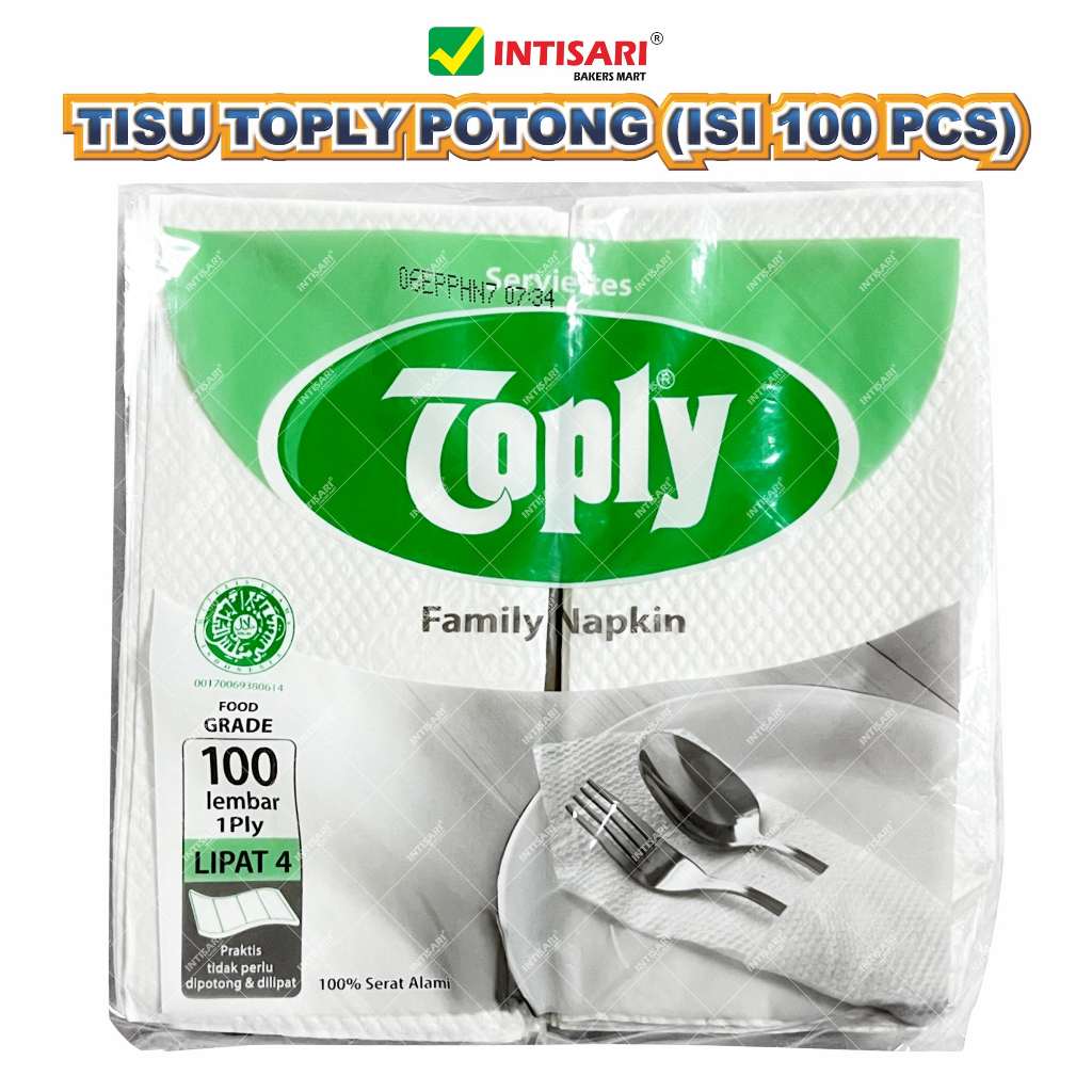 TOPLY CUT TISSUE CONTENTS 100 PCS (PKTT) | Shopee Malaysia
