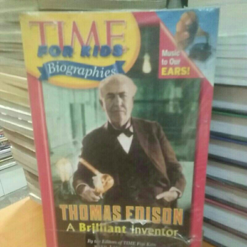 Thomas EDISON Book | Shopee Malaysia