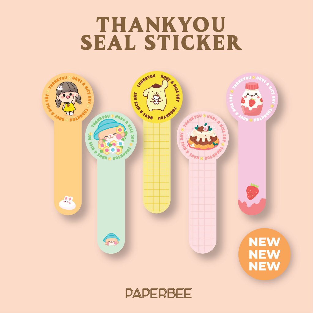 [GLOS] Thank YOU STICKER POWDER / DRY CAKES / COOKIES / THANKYOU ...