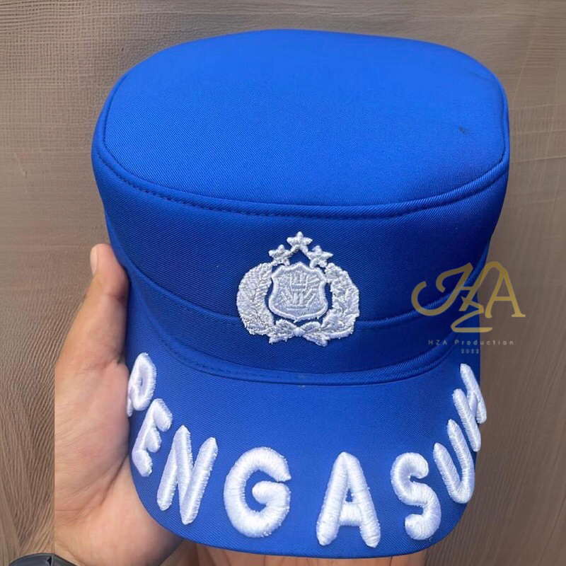 MERAH Anti-wrinkle red nurse/instructor's NCO Commando Hat by HZA ...