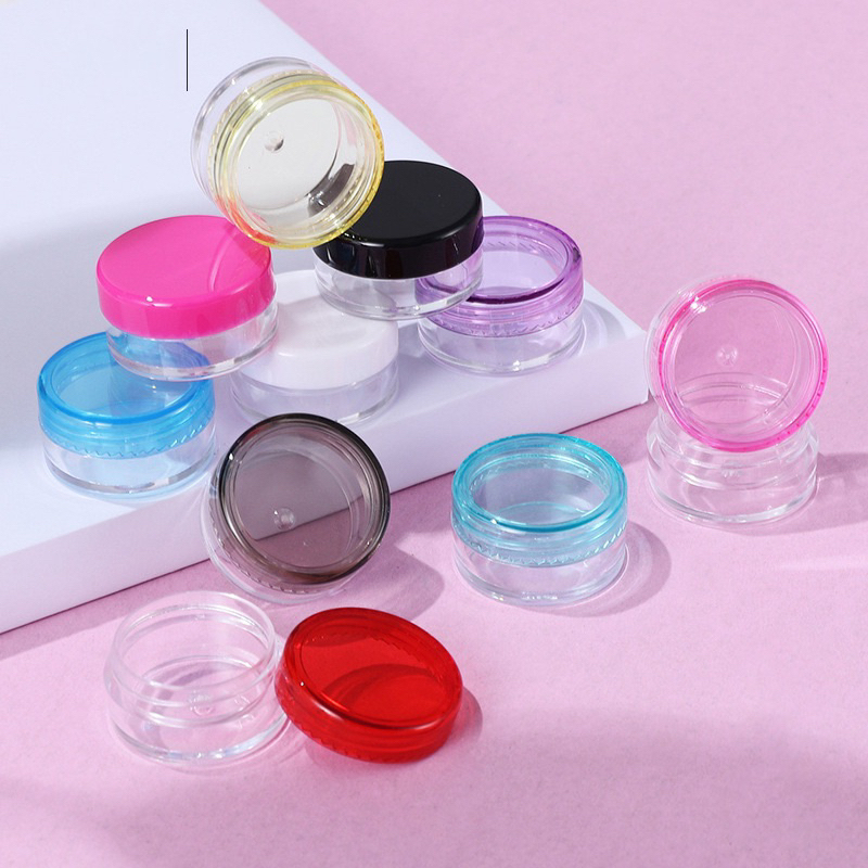 Mini CREAM CONTAINERS ROUND AND SQUARE CREAM CONTAINERS | Shopee Malaysia