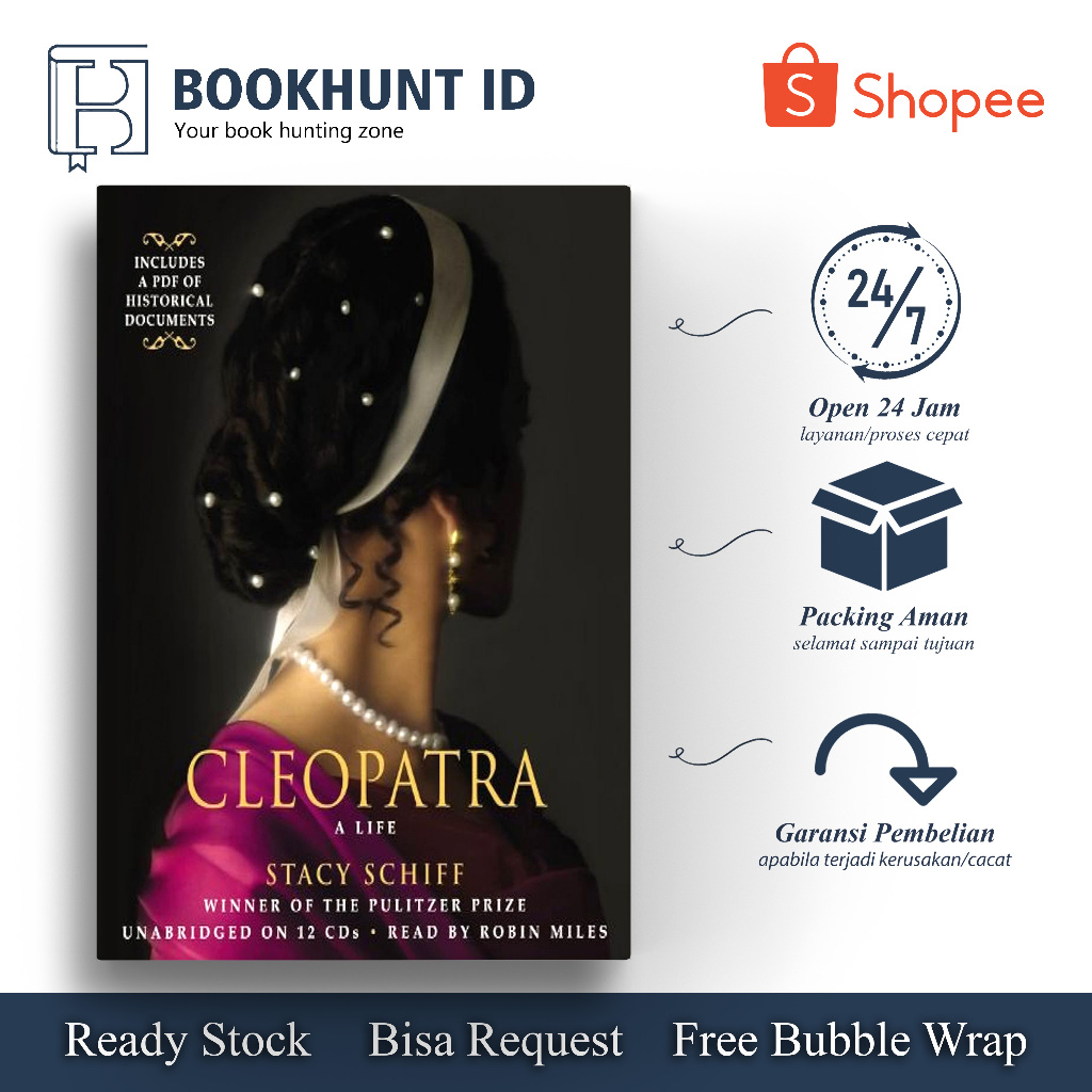 Cleopatra Stacy Schiff by Stacy Schiff (English) | Shopee Malaysia