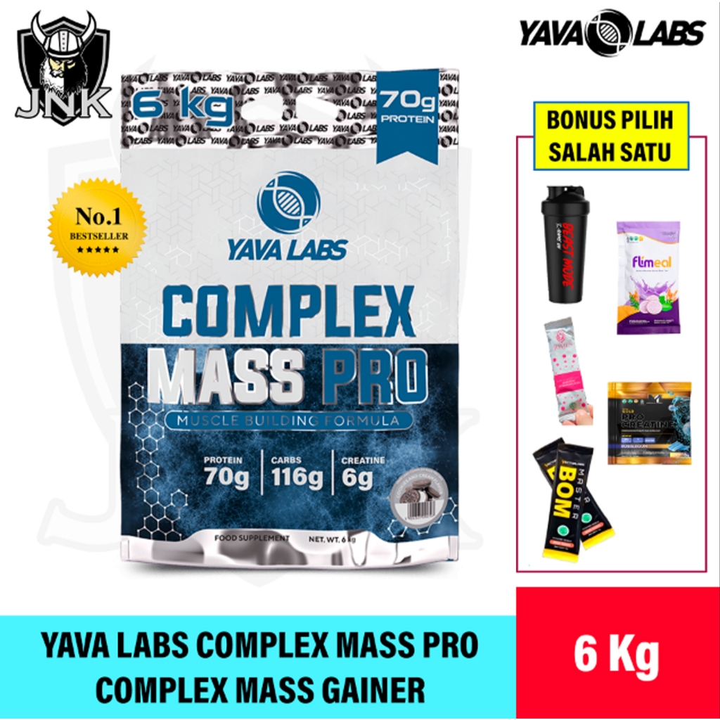 Yava Labs Complex Mass Pro 6 Kg 13.3 Lb | Yavalabs Creatine Protein ...