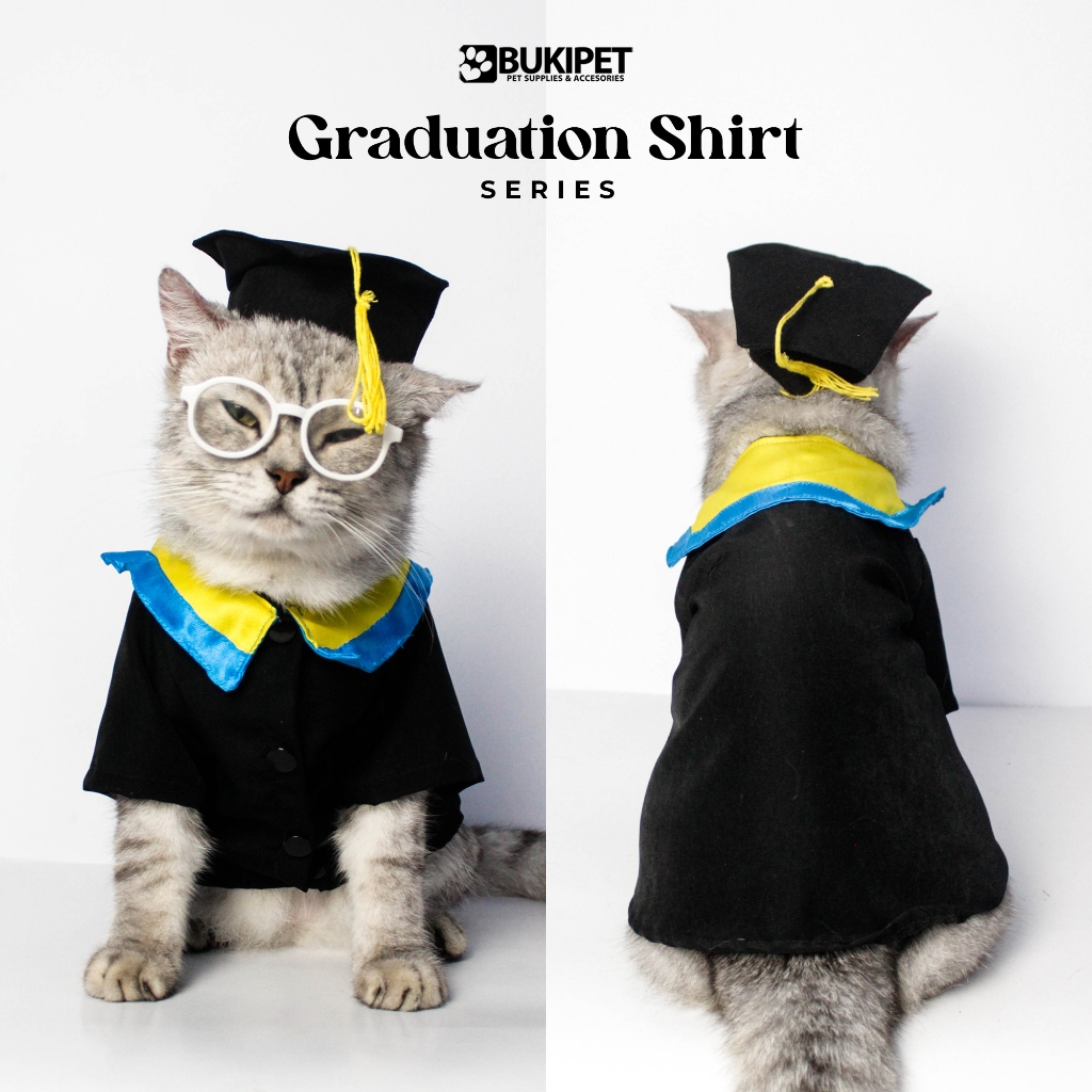 Cat Dog Clothes Cute Animal Accessories for Boys and Girls Graduation ...