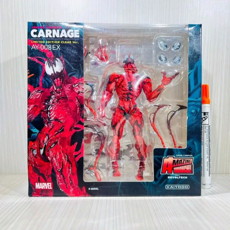Amazing yamaguchi carnage AY-008Ex action Figure Toy figurerevoltech ...
