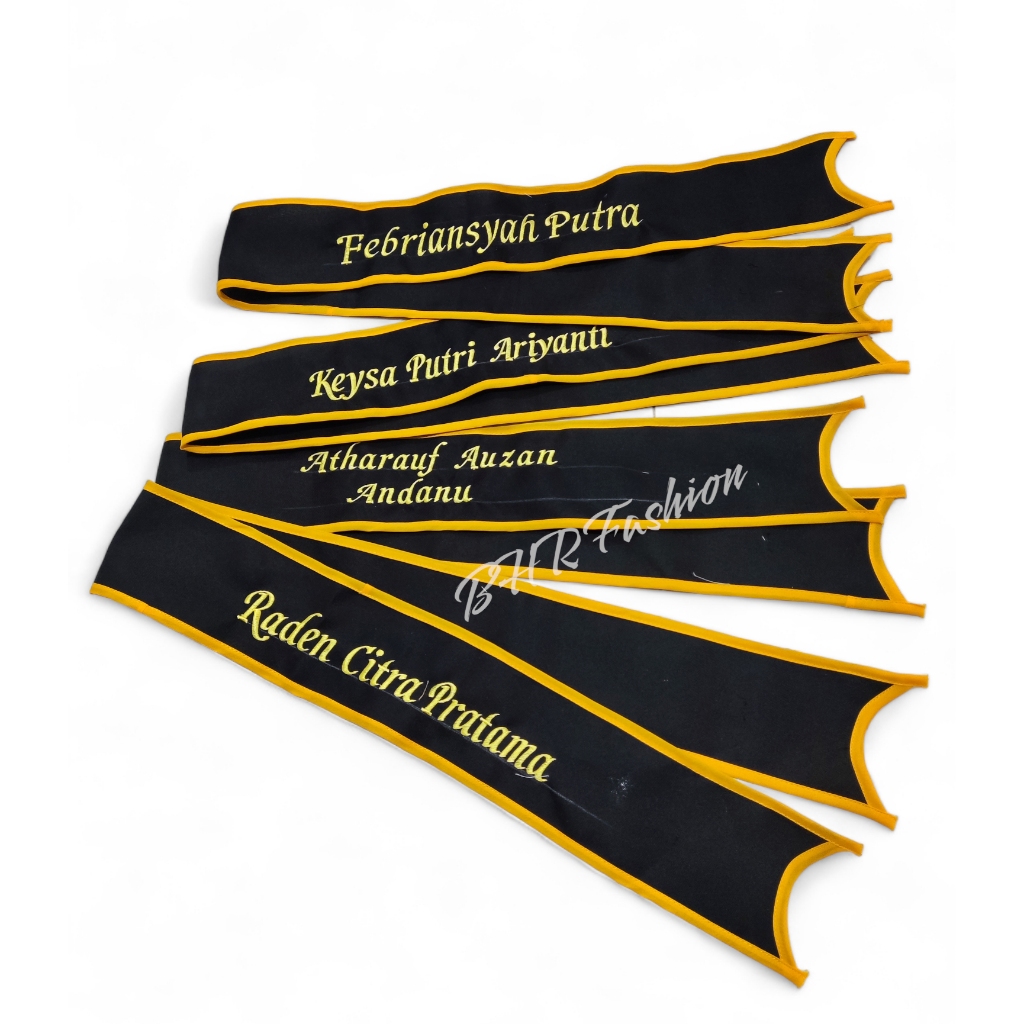 Kindergarten/paud/sd Children's Graduation Ribbon Sash Custom ...