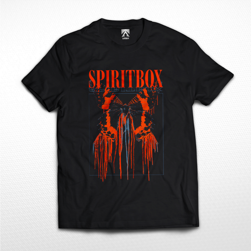 SPIRITBOX BAND T-SHIRT Eternal Blue / metalcore rock music t-shirt ...