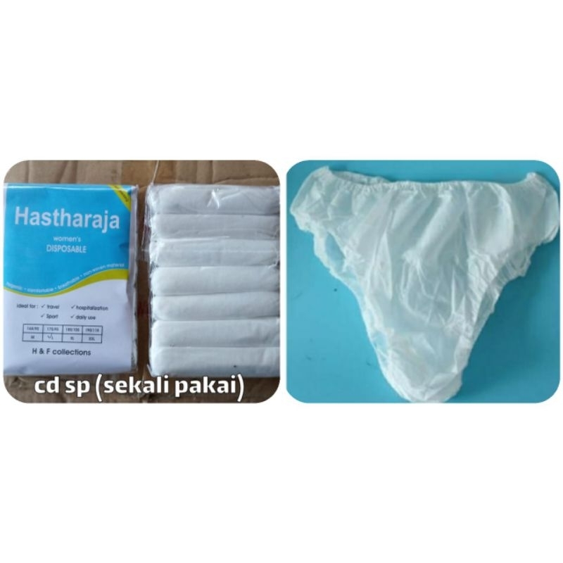 Disposable Panties contains 7 / Disposable Panties Paper Pants | Shopee ...