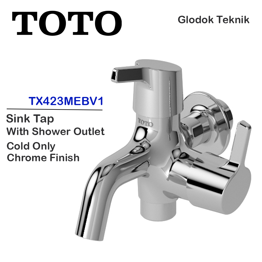 Toto Double Faucet / sink tap branch faucet with shower outlet ...