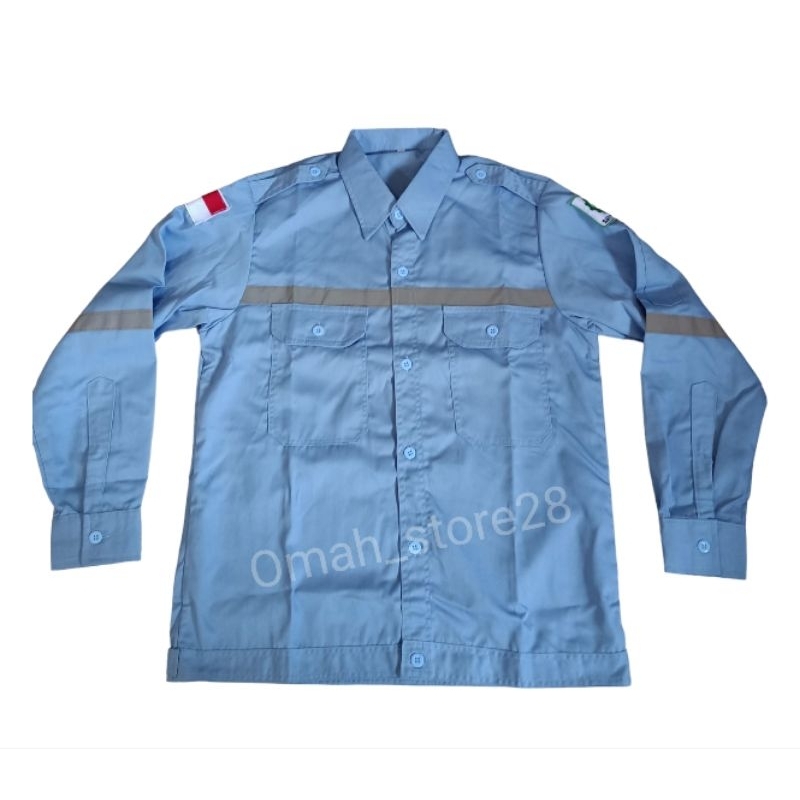 Navy BLUE PDH Safety Project Wearpack Top Work Uniform | Shopee Malaysia