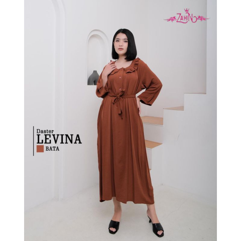 Levina MIDI DRESS by ZAHIN / LEVINA DRESS / LEVINA DASTER / PLAIN MIDI DRESS / CRINGKEL DASTER ...
