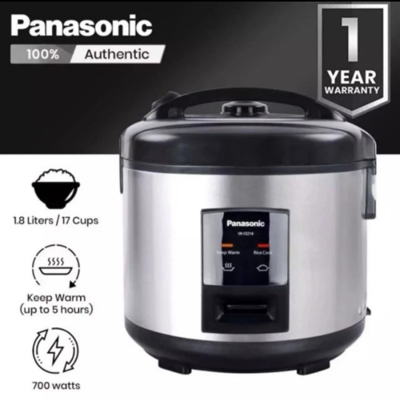 Magic com panasonic 1.8 liter / panasonic rice cooker 1,8 liter ...