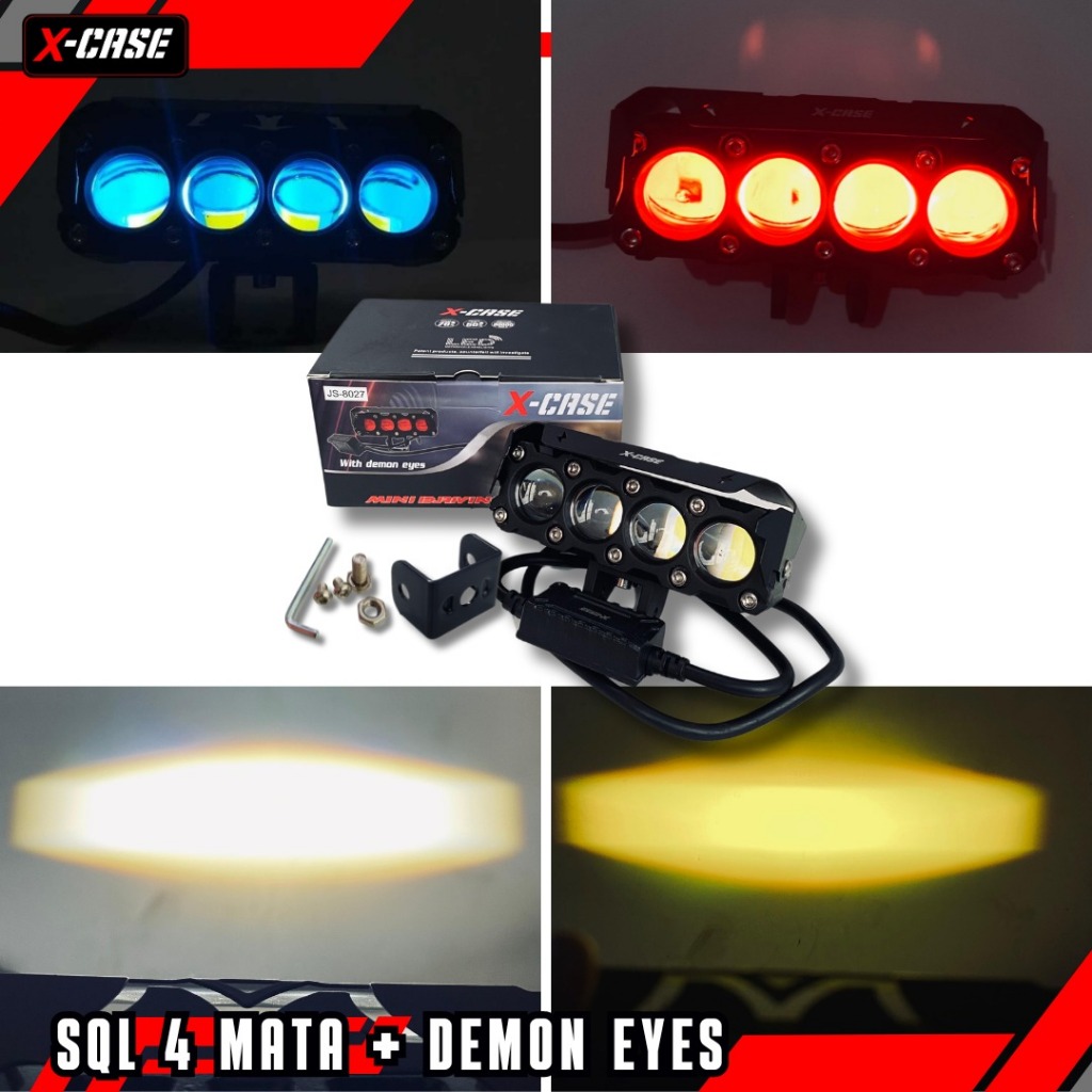 MATA X-case LED Shooting Light 8027 LASER SQL 4 EYES PLUS DEVIL EYES ...