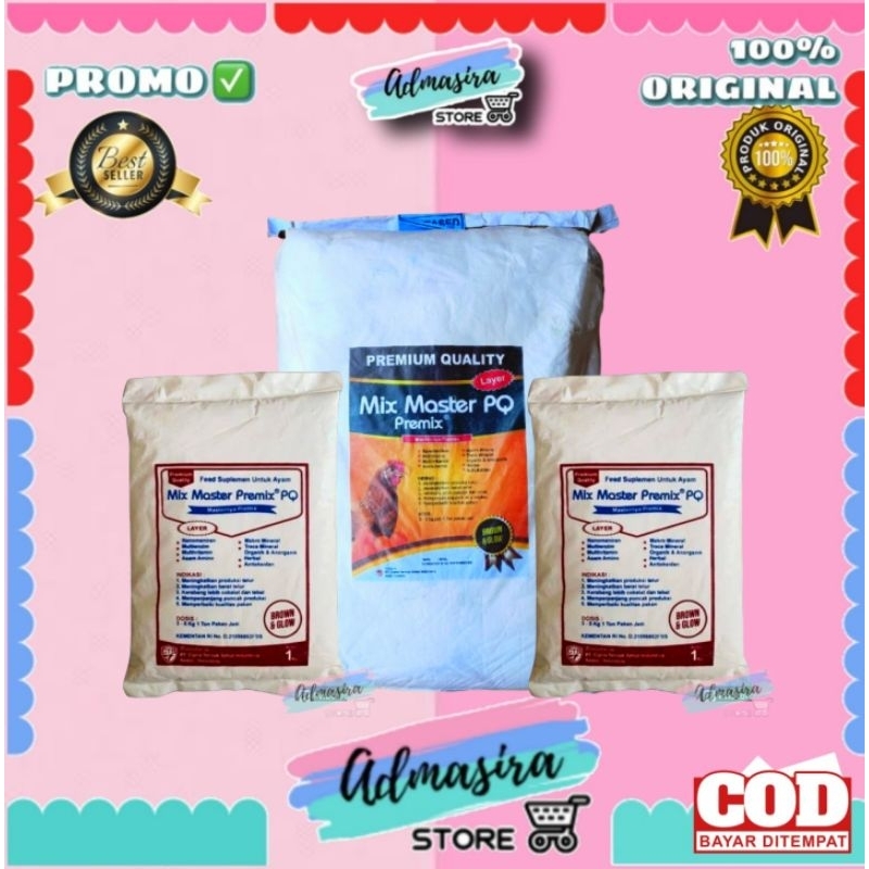 Mix MASTER PQ 1kg Premix Chicken Layer Laying Chicken Feed Supplement ...