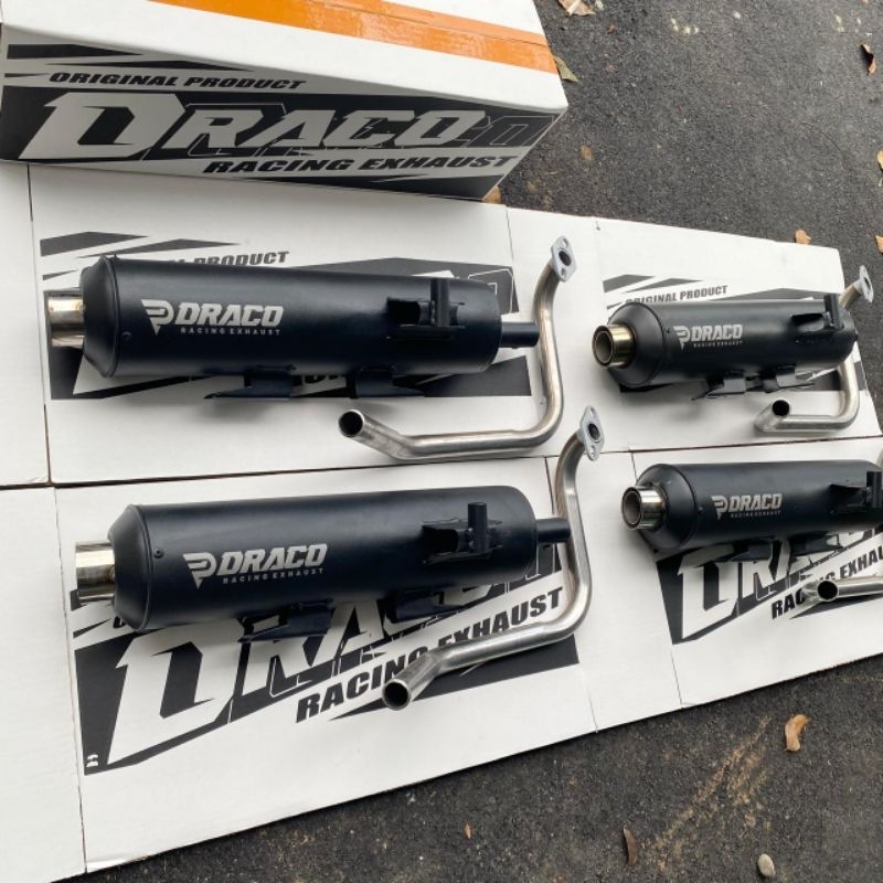 Standard Exhaust racing DRACO copy cms Beat Vario Genio NMAX aerox Mio xride fino pcx Etc ...