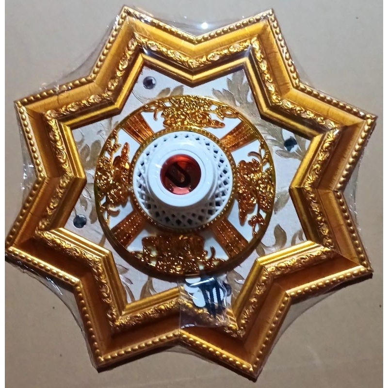 Pvc Light fitting Ornament/PVC Star Ceiling Light fitting Ornament ...