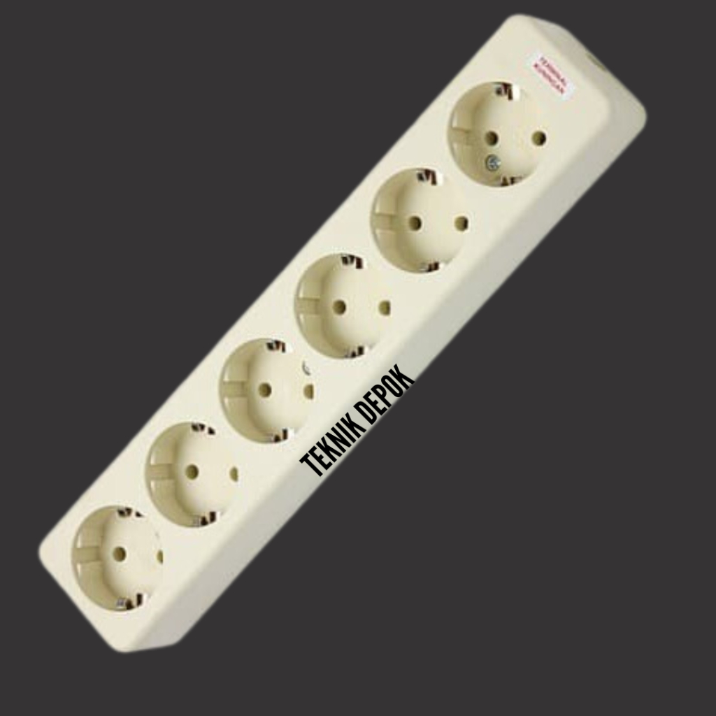 Portable Grounded Socket 6 Holes Uticon ST 168 WITHOUT CABLE Terminal ...