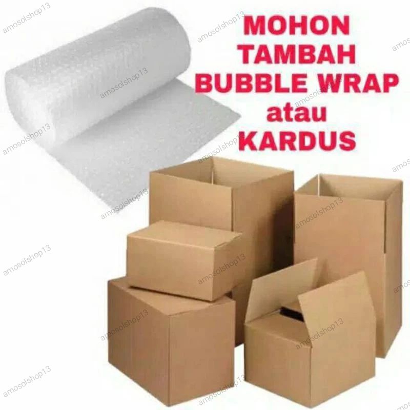 Packing Using Bubble Wrap And Cardboard Shopee Malaysia