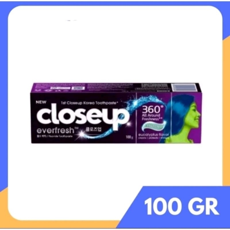 Everfresh Eucalyptus Close Up Toothpaste 100 gr | Shopee Malaysia