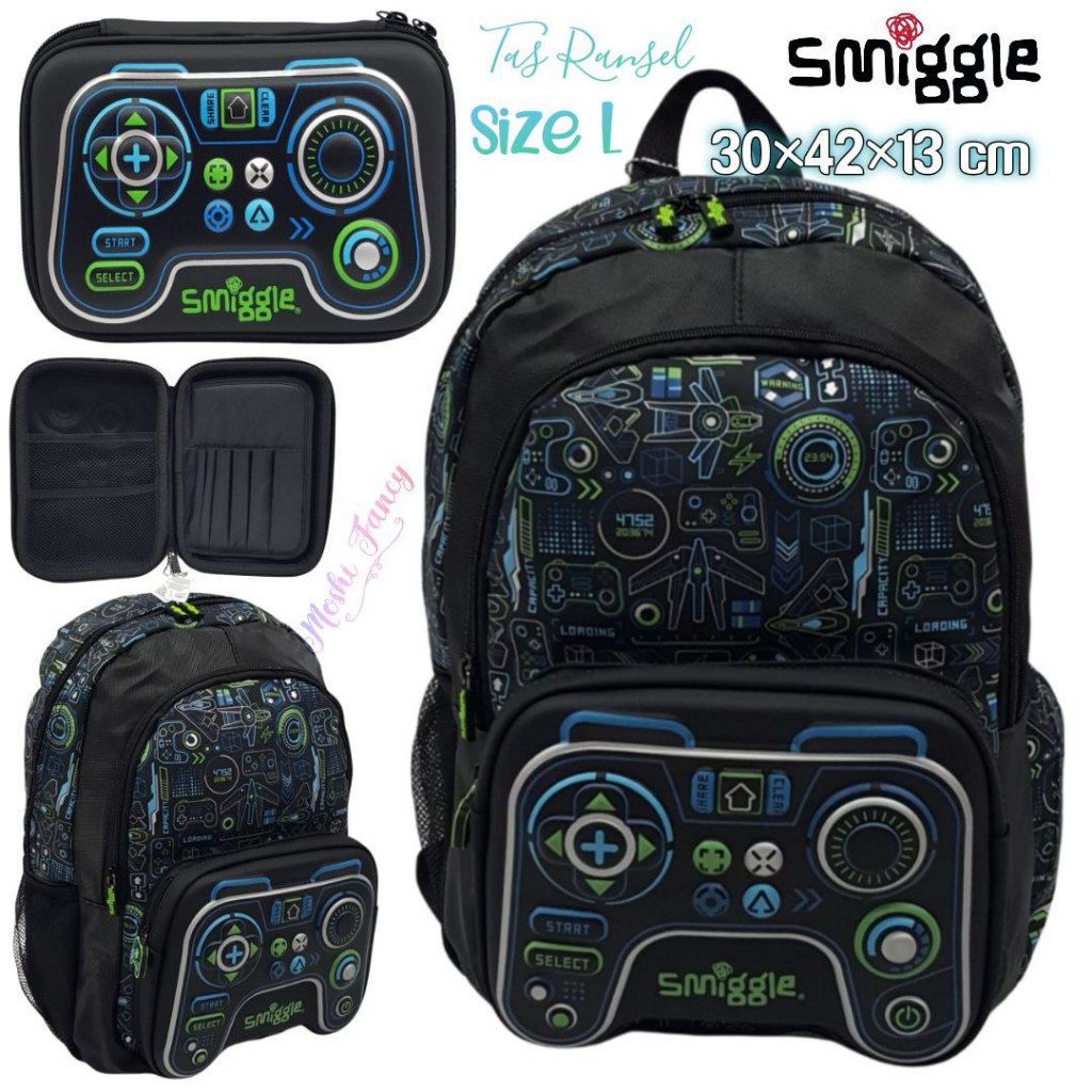 Smiggle Virtual Game Bag/Smiggle Virtual Game Backpack Elementary ...