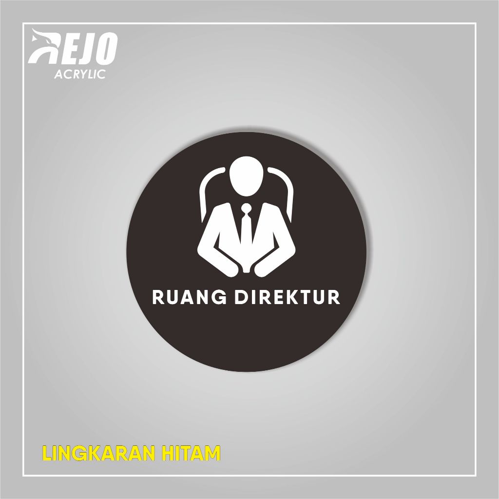Acrylic Signage Director's Room Acrylic Sign Board Embossed Nameplate 2 ...