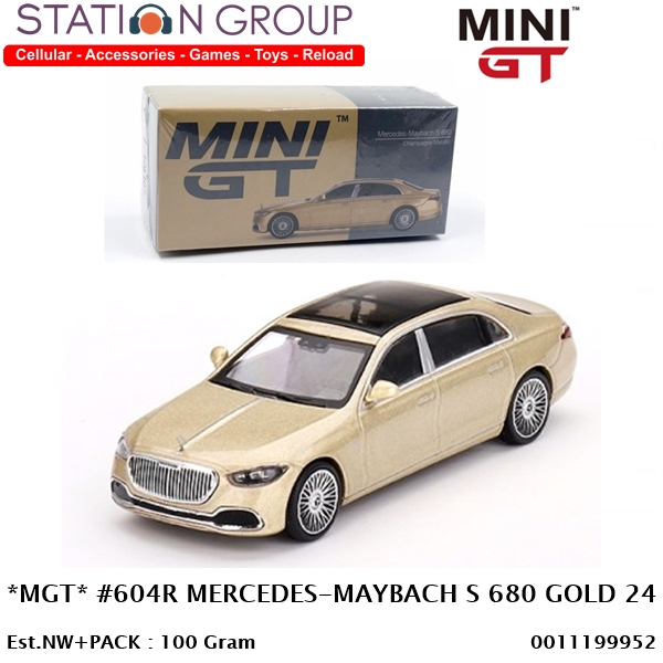 MINI GT 604R MERCEDES-MAYBACH S 680 GOLD 24 - DIECAST | Shopee Malaysia
