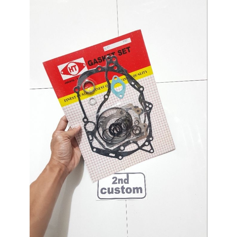 MESIN Gasket full set Kawasaki Kaze R fullset Complete repair kit block ...