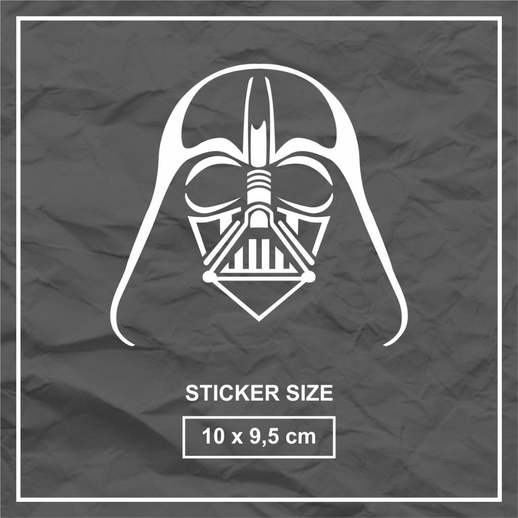 Cutting Sticker StarWars Darth Vader Sticker Motor Sticker Motor ...